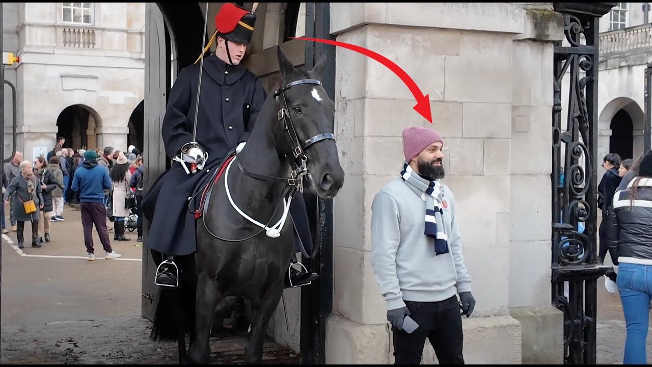 The Box Ban: Guard Calls Out Tourist for Ignoring Rules "STAY OFF THE ...