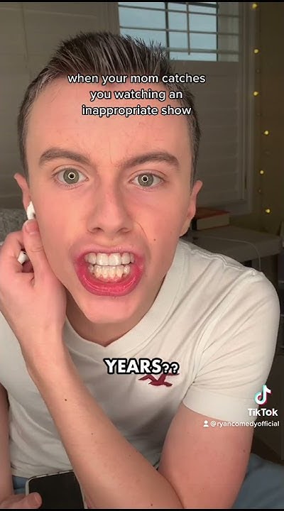 WHEN MOM CATCHES YOU WATCHING INAPPROPRIATE SHOW! 😳 #shorts - YouTube