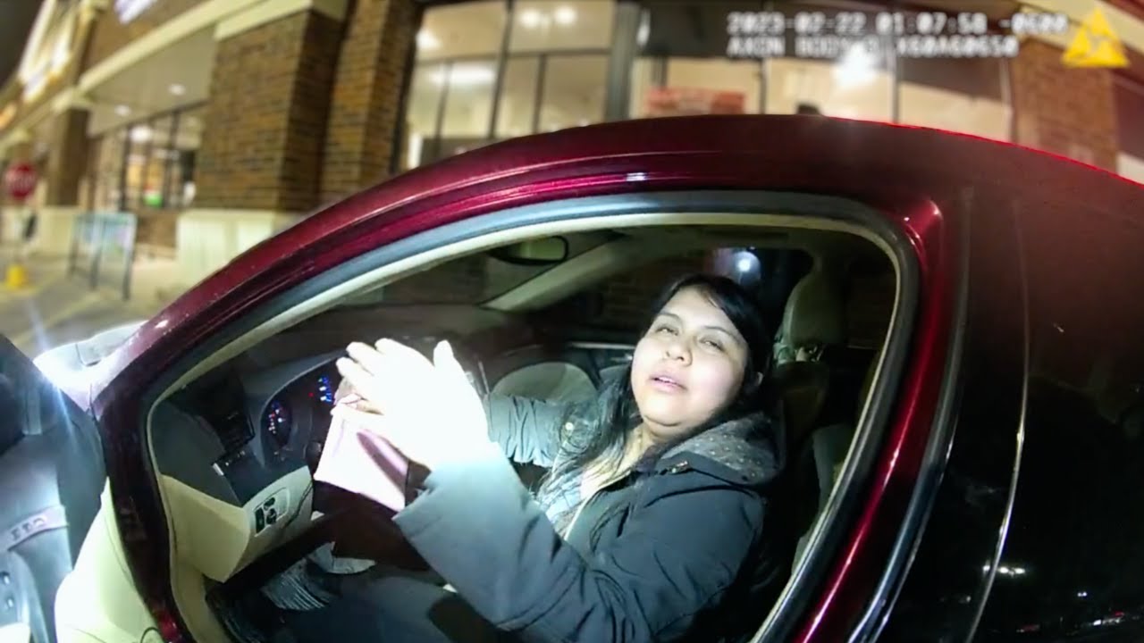Drunk Woman Found Asleep Behind The Wheel Gets 4th DUI - YouTube