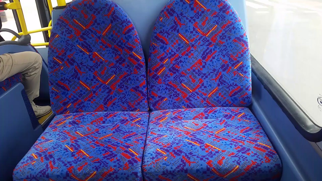 Metroline new seats 2017. - YouTube