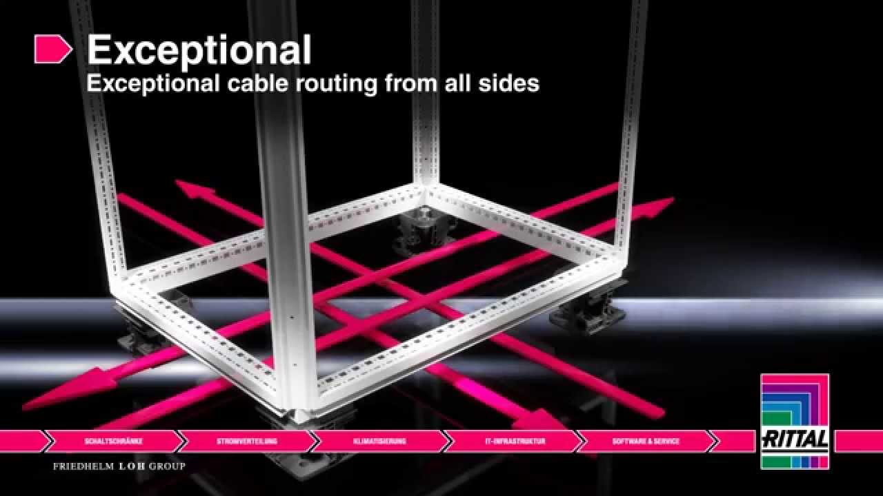 Rittal Flex Block - Base para Painéis (Base / Plinth system) - YouTube
