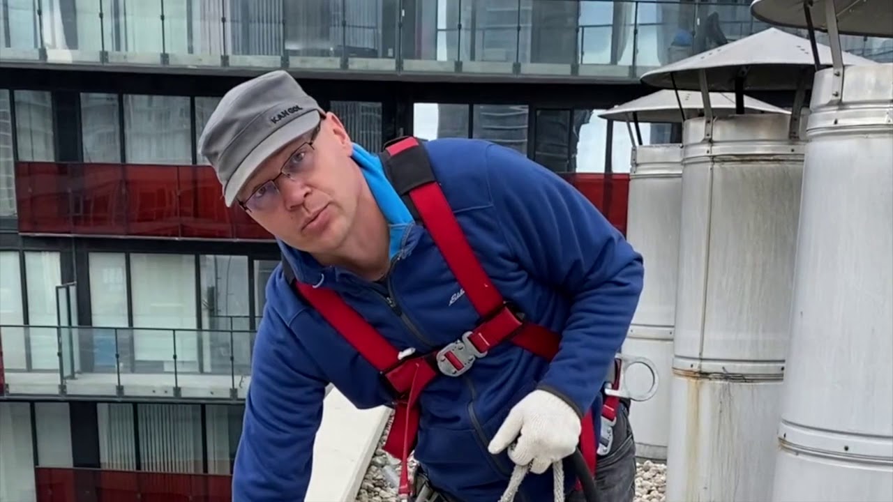 Bosun Chair training - YouTube