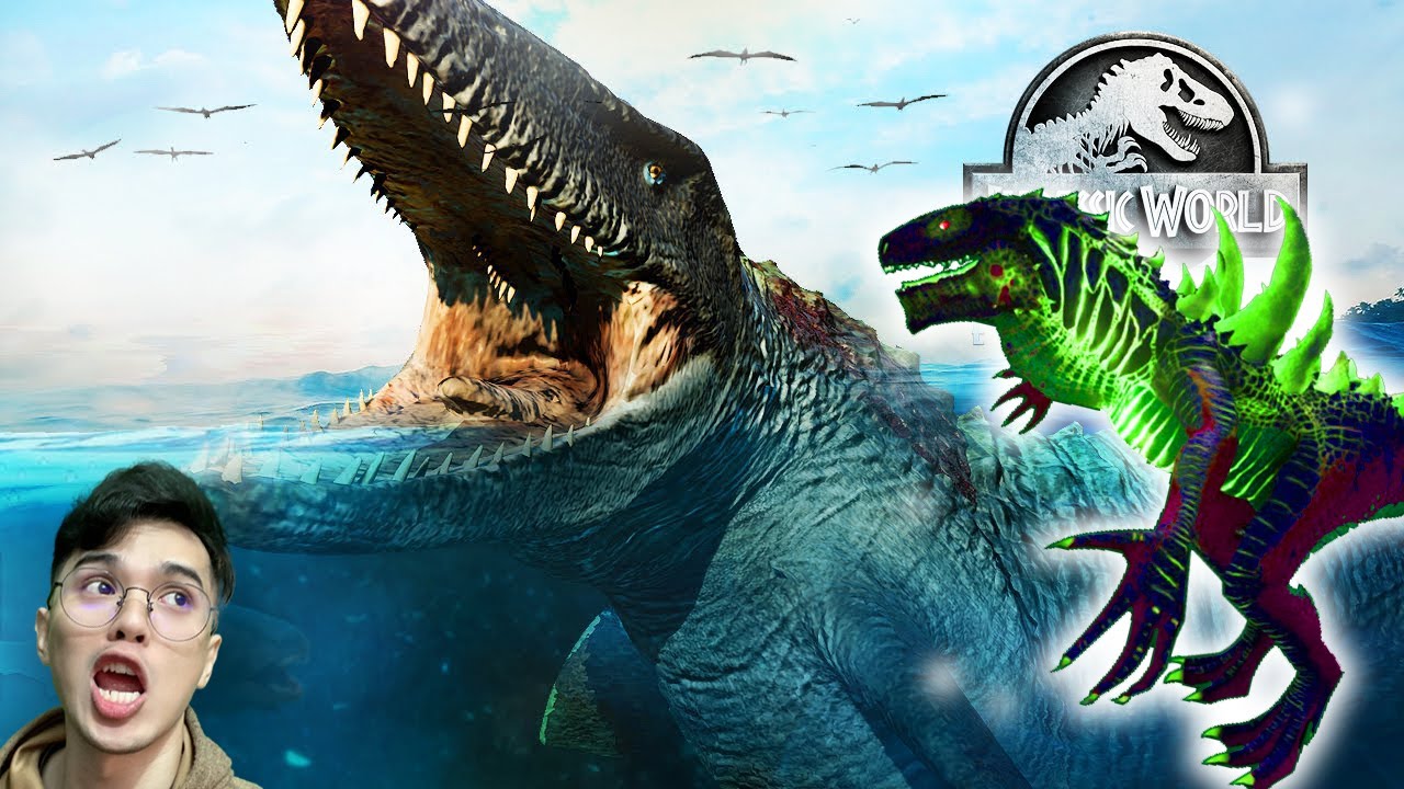 Ấp thành công Khủng Long Mosasaurus Khổng Lồ & Godzilla Cực Mạnh trong ...