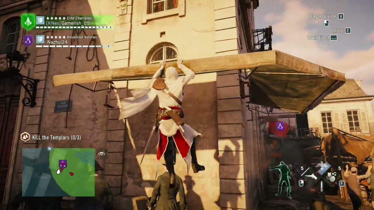 EZIO OUTFIT - Assassin's Creed UNITY Co Op Stealth Kills Ultra Settings ...