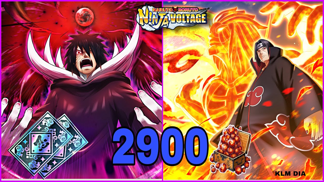 Obito Uchiha (Rampage) 🔥 &Itachi Uchiha 🔥 2900 shinos Summons [Nxb Nv ...