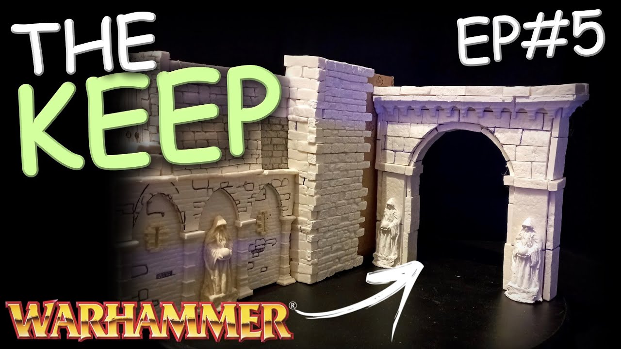 How I built a KEEP for WARHAMMER Fantasy | A Start on the Gate | The ...
