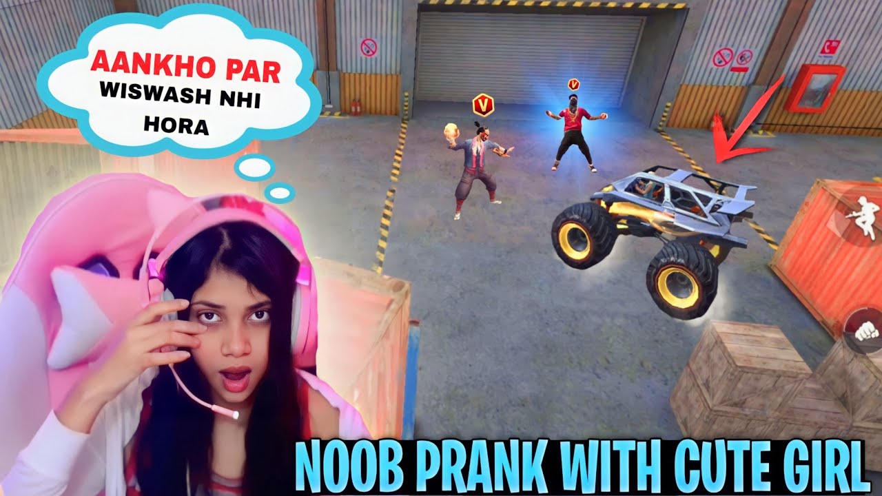 Trolling Girls In Lone Wolf Noob Prank !! 😂 - YouTube