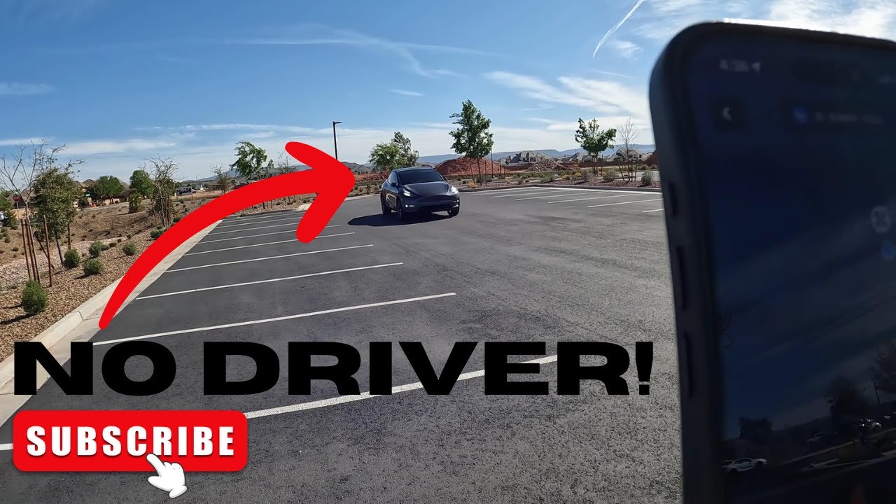 (smart) SUMMON feature TESTED! - 2022 Tesla Model Y - YouTube