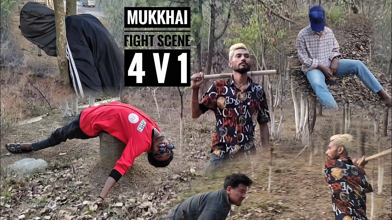 mukhai fight sins 4v1(south) - YouTube