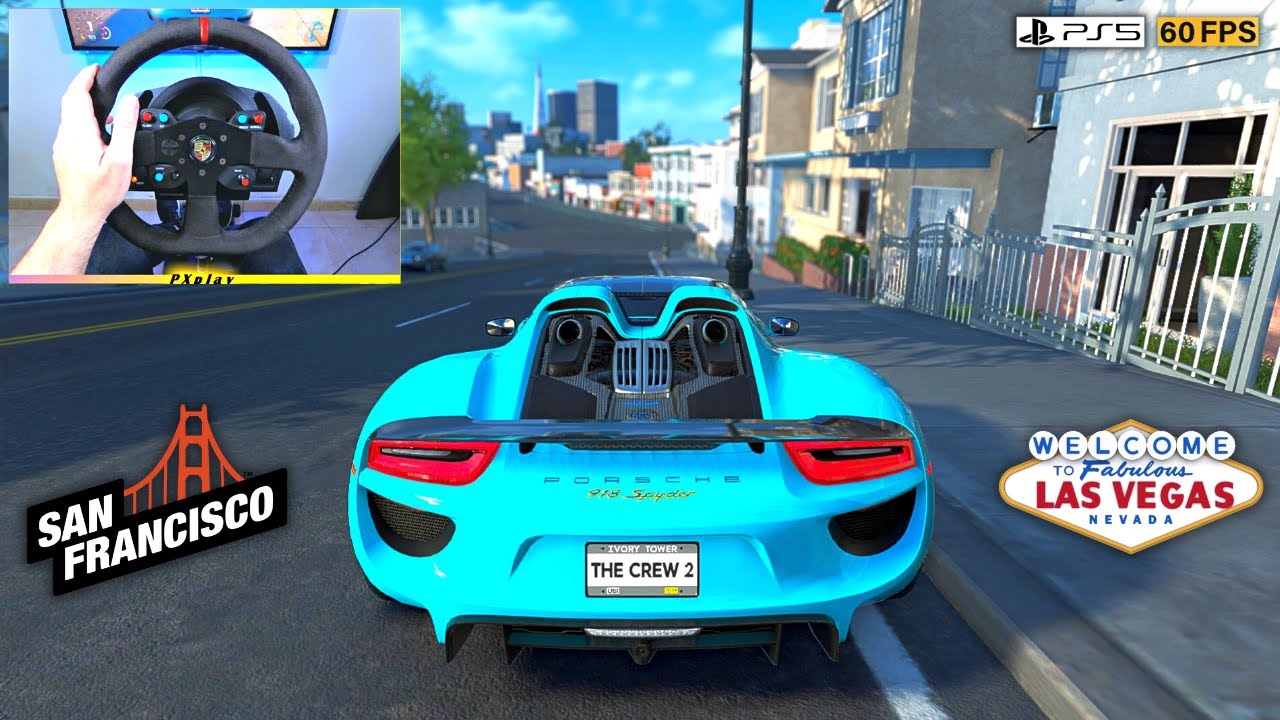 The Crew 2 PS5 - 60fps Performance Mode | Realistic driving from San ...