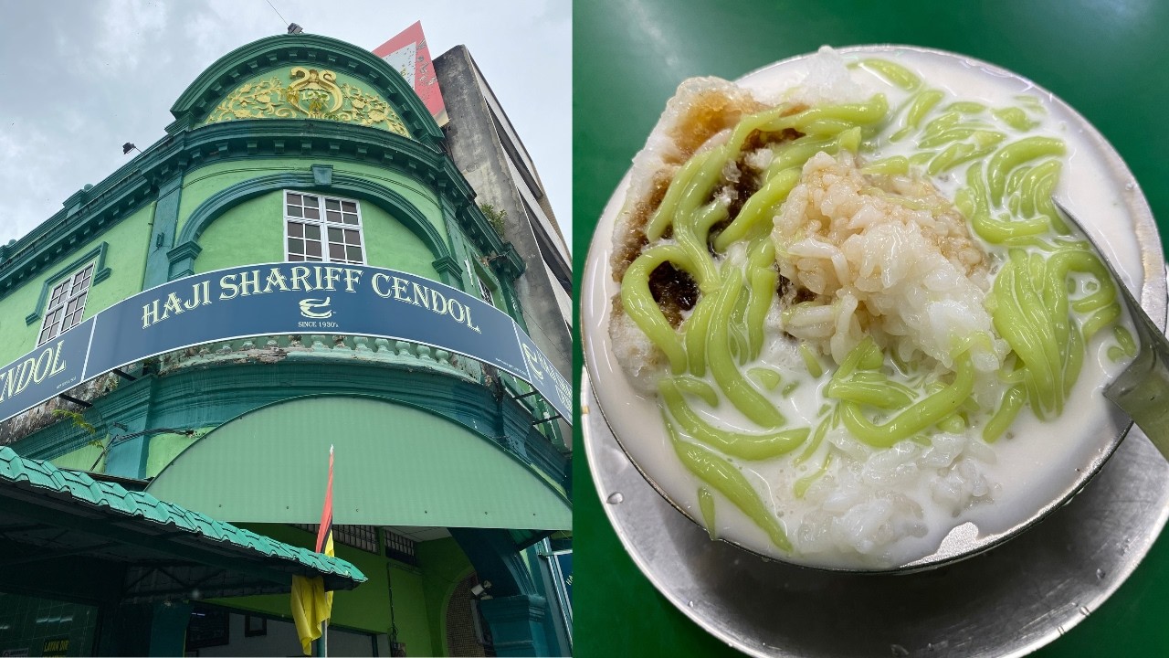Haji Shariff Cendol been serving delicious cendol desserts since 1930 ...