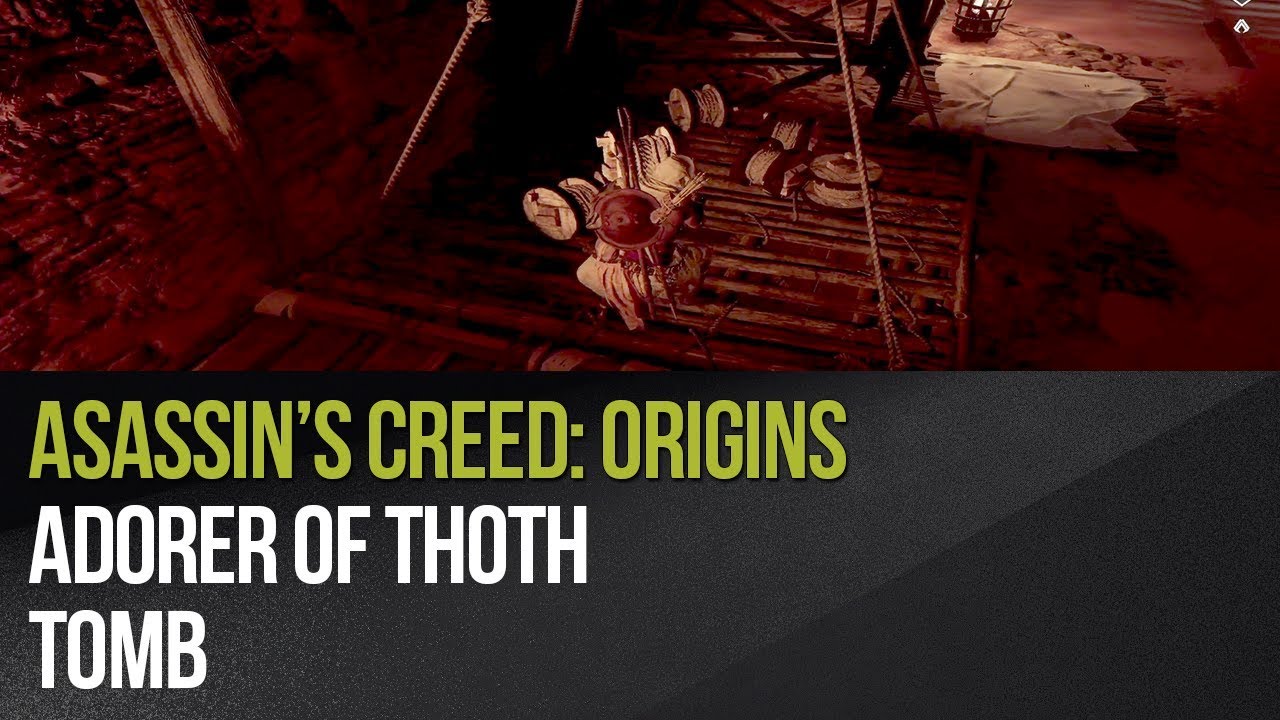 Assassin's Creed: Origins - Adorer of Thoth Tomb - YouTube