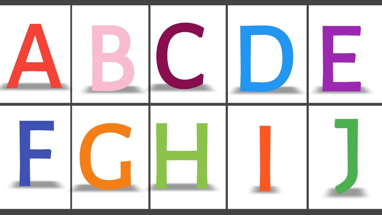 ABCD | Learning alphabet 🔤 | kids learning Videos| - YouTube