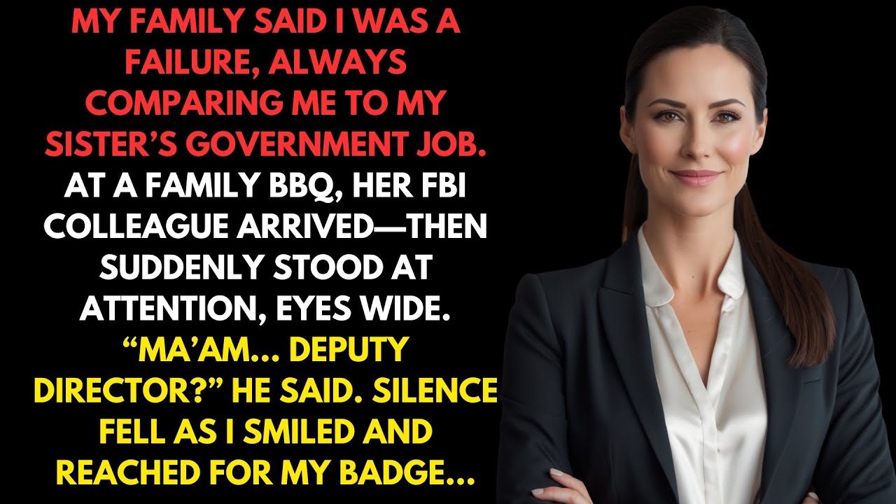 Family Said I Failed—Then My Sister's FBI Agent Looked at Me and Said ...