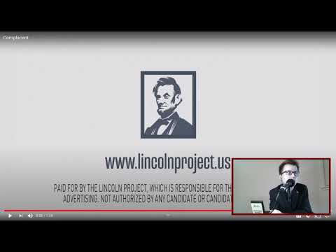 Lincoln Project New Ad "Complacent" Encourages Fighting Until November ...