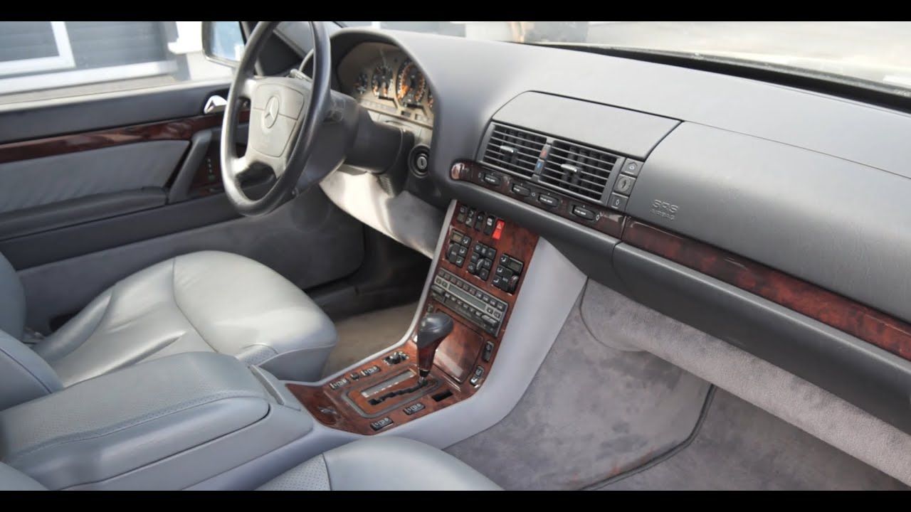 Test video #1: Mercedes-Benz W140 S600 Interior Features From 1992 ...