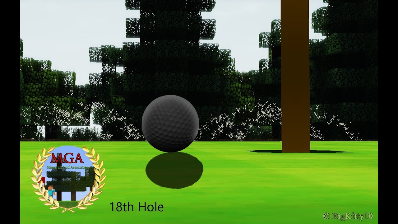 Minecraft Golf Course 2! All Holes Done at Par! (As Played by The ...