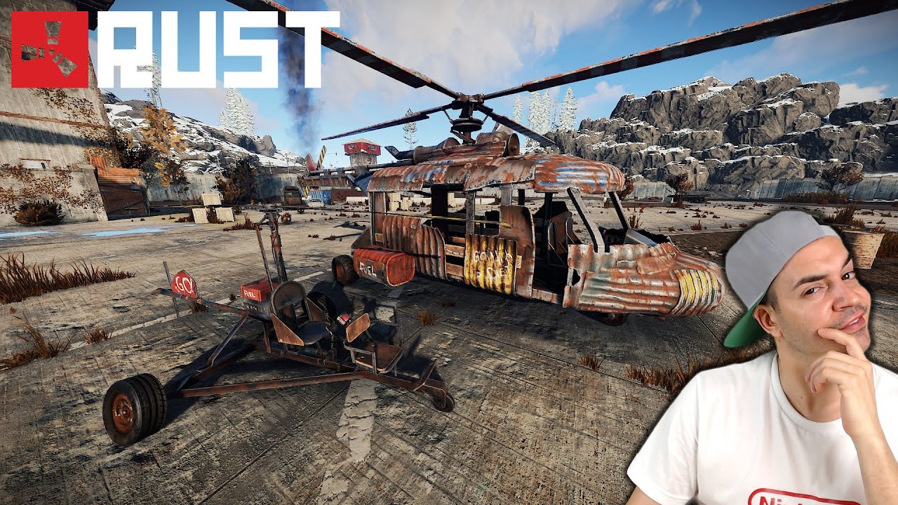 APRENDE como LLEVAR el HELICOPTERO! | RUST - YouTube