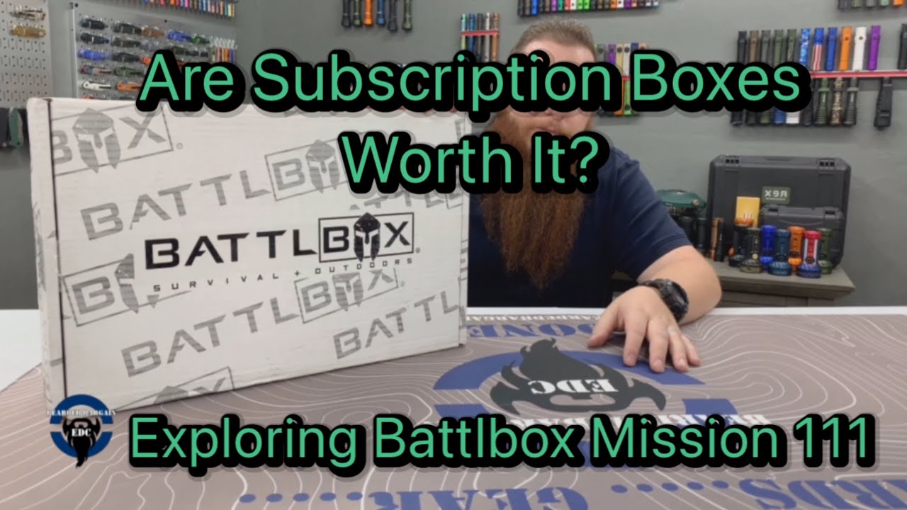 Are Subscription Boxes Worth It? - Battlbox: Mission 111 - YouTube
