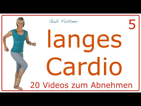 5/20❗️53 min. langes Cardio Training | ca. 5800 Schritte und 450 Kcal verbrennen, ohne Geräte