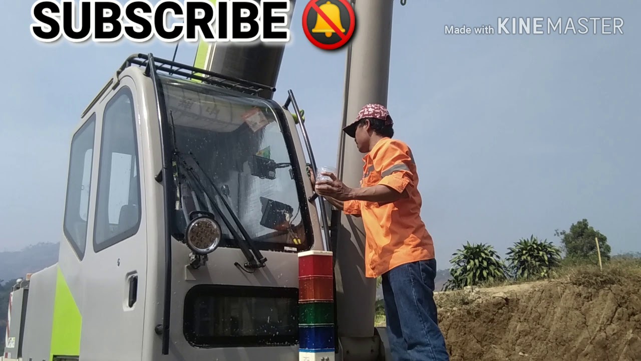 Proyek kereta cepat jakarta-bandung 👍👍Helper Crane Milenial/Operator ...