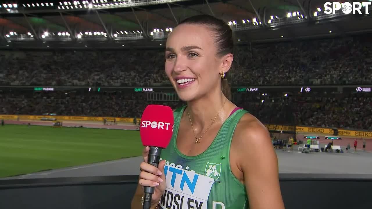 Sharlene Mawdsley after a tough 400m World Semi-Final - YouTube