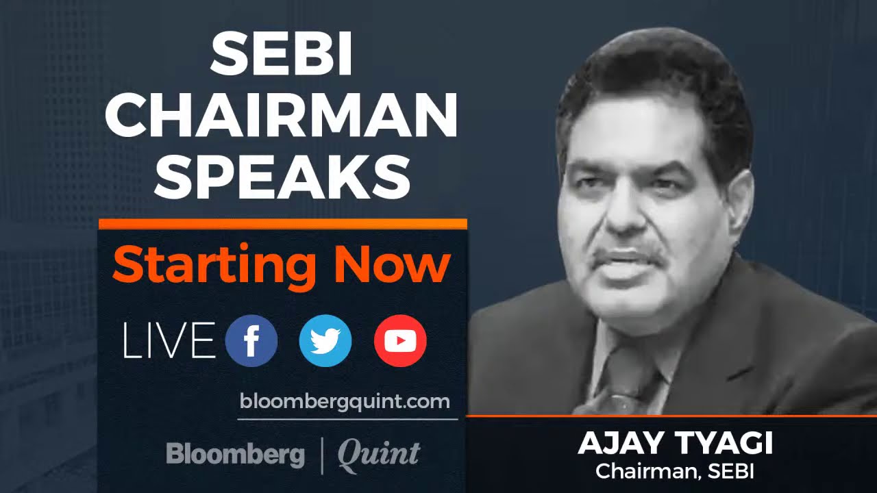 SEBI Chairman Ajay Tyagi Speaks At The CII Summit - YouTube