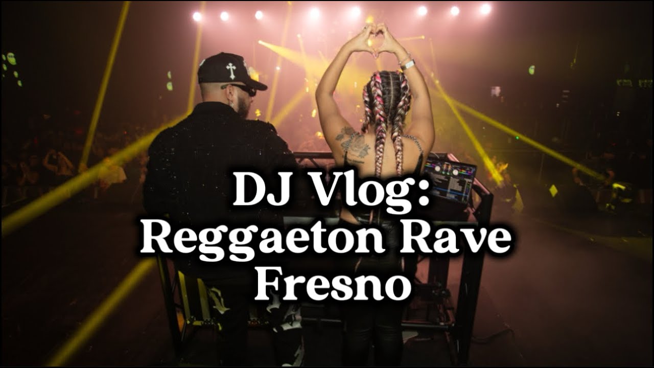 My DJ debut in Fresno for Reggaeton Rave! 🪐💗 DJ VLOG - YouTube