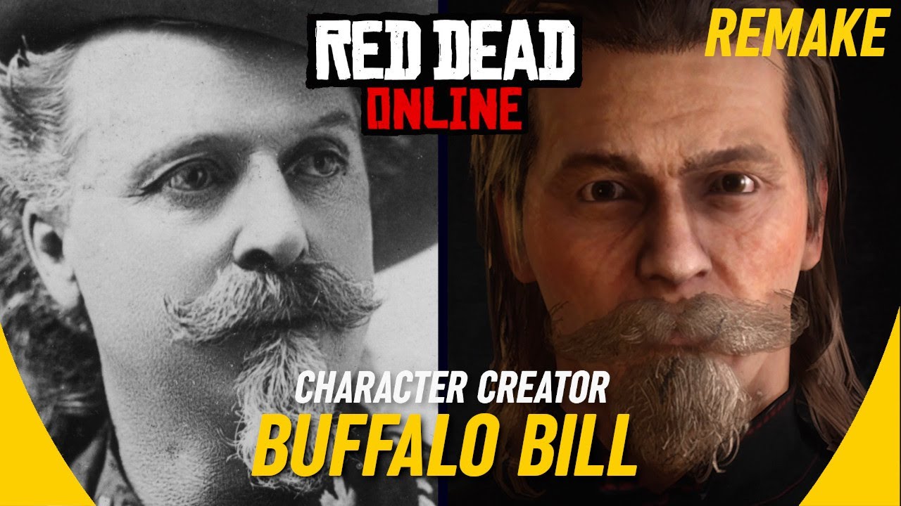 BUFFALO BILL: Character Creator (Remake) RDR2 - YouTube