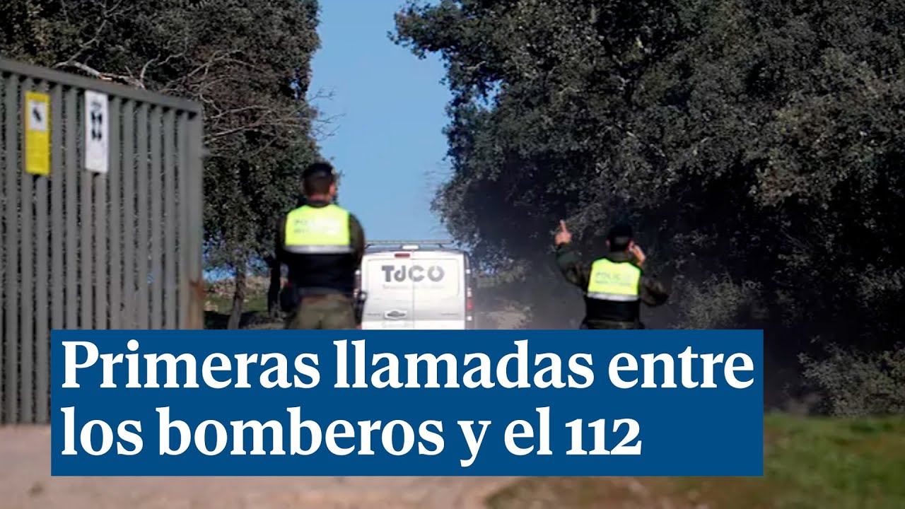 Primeras llamadas entre Bomberos y el 112 el día de la muerte de dos ...