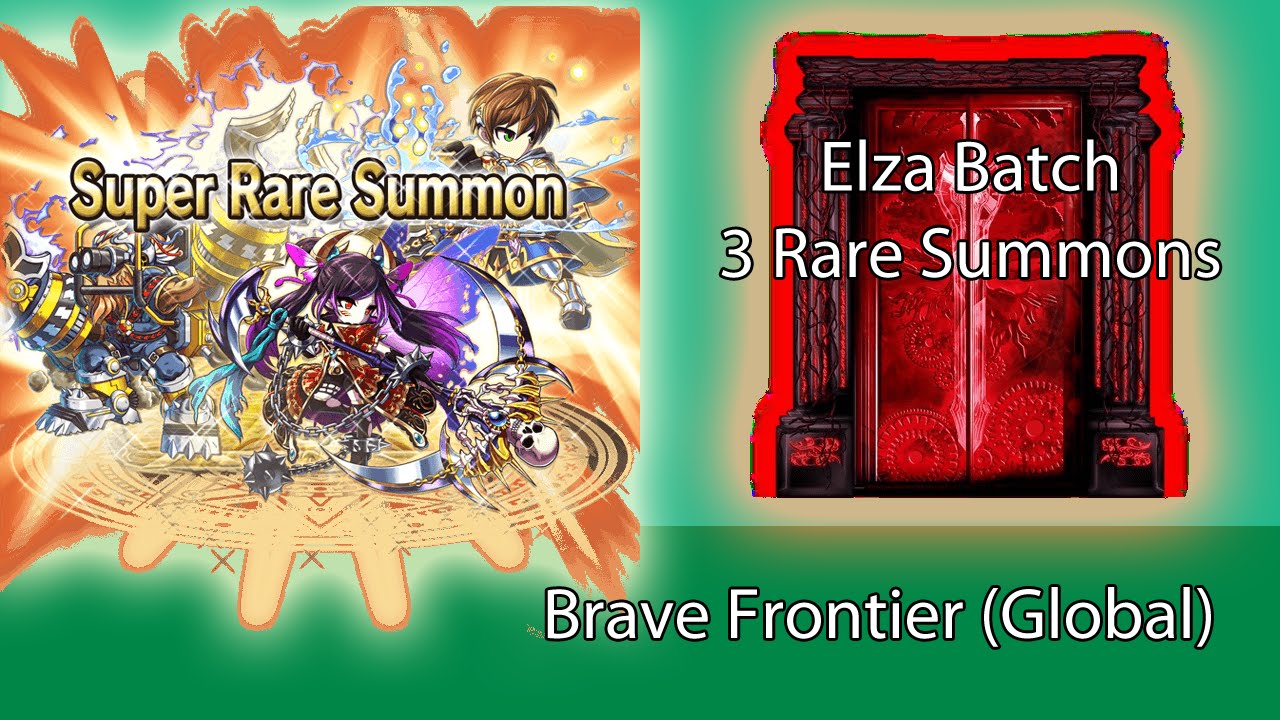 Brave Frontier - Elza Batch Summoning (Stream VOD) - YouTube