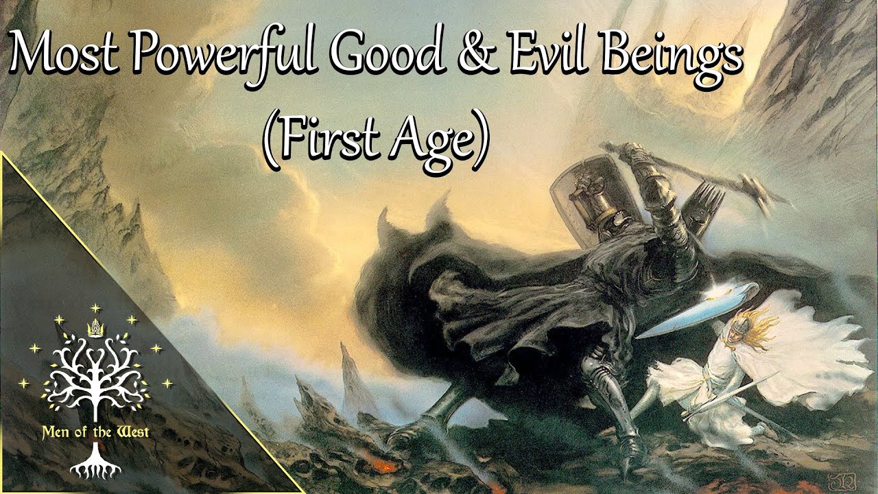 5 Most Powerful Good & Evil Beings - First Age of Middle-earth - YouTube
