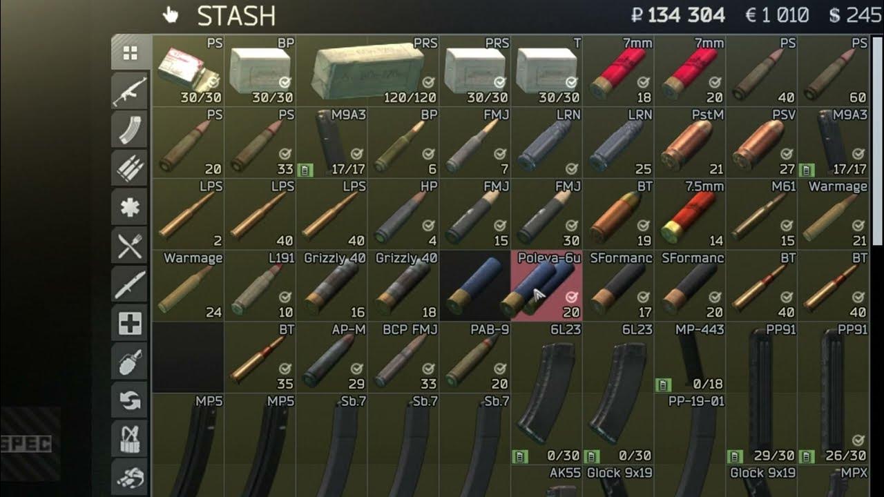 Small stash management tips for Escape From Tarkov - YouTube