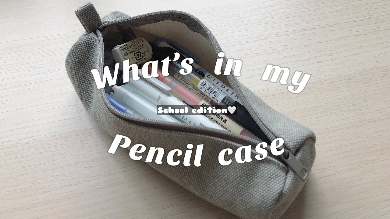 What’s in my pencil case 🖇 Back to school - YouTube