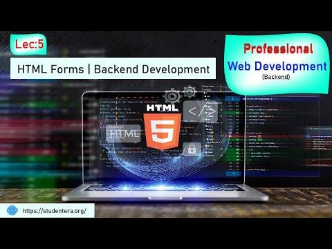 Lec:5 | HTML Forms | Backend Development - YouTube