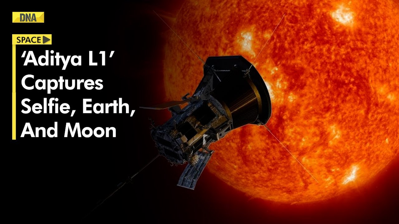 Aditya L-1 takes a selfie, shares stunning images of Earth and Moon ...