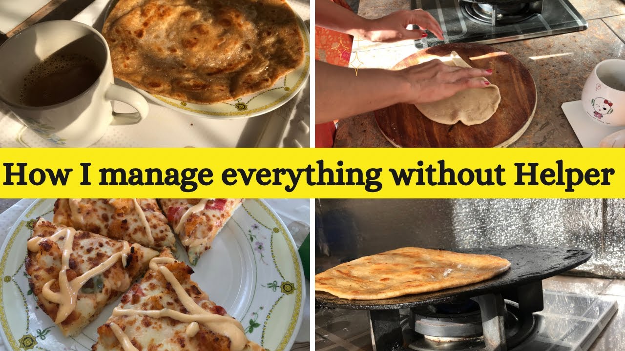 How I manage everything without any helper| How I manage household ...