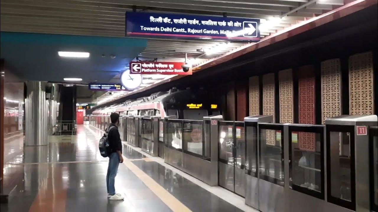 delhi-metro-dilli-haat-ina-metro-station-pink-line-youtube