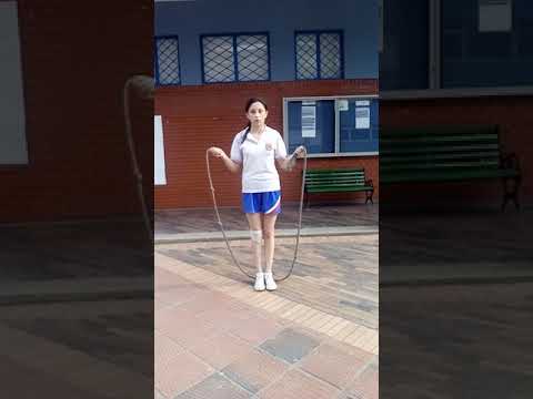 Ejercicios con soga. Prueba número 1: Salto y resistencia.