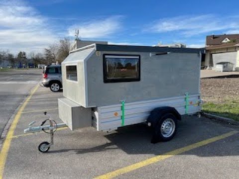 DIY Tiny Caravan - YouTube