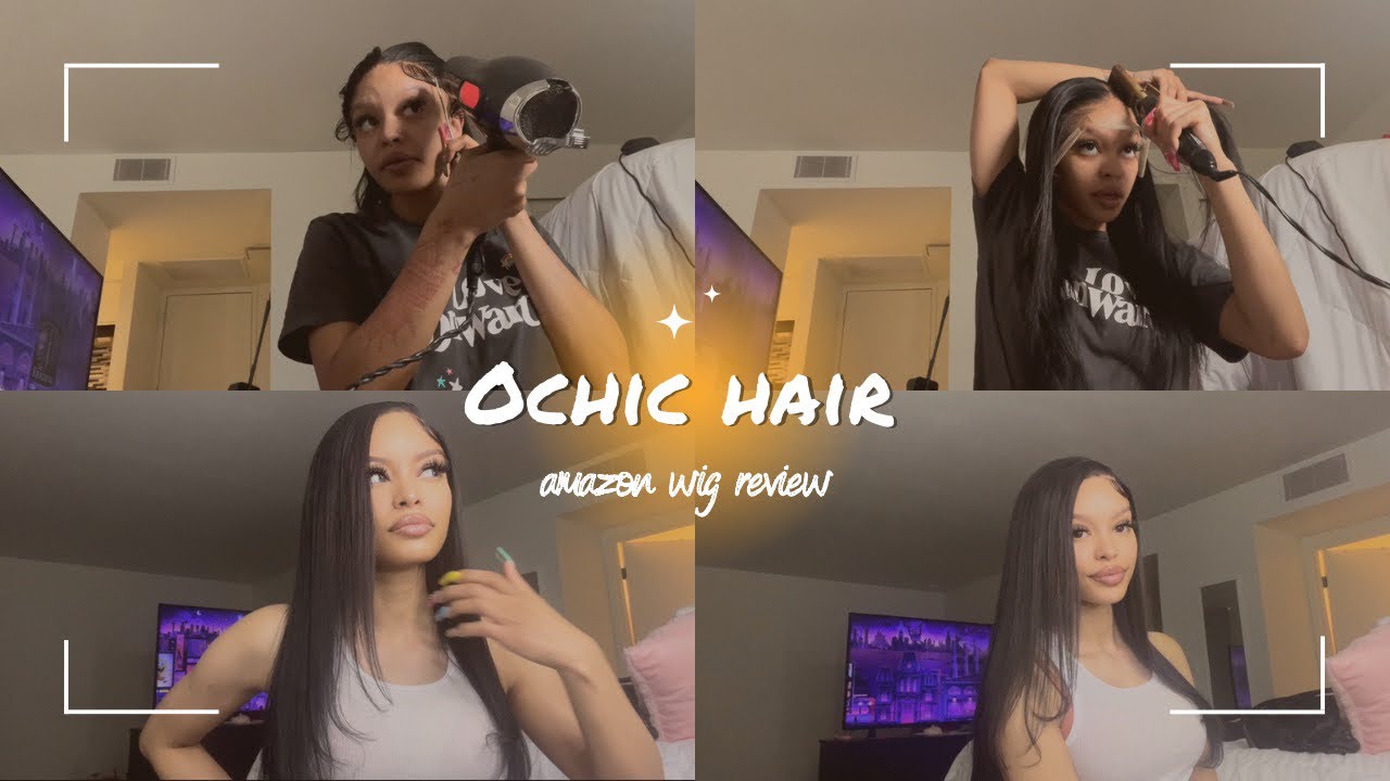 Amazon Wig Review‼️ “Ochic Hair” 20inch 13x4 wig - YouTube