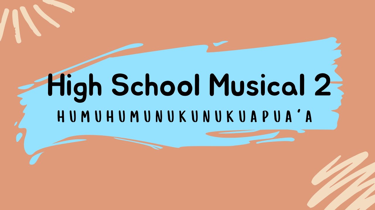 High School Musical 2 - Humuhumunukunukuapua'a - YouTube