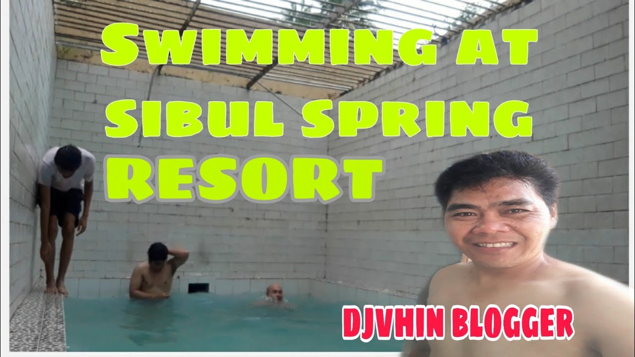 swimming at sibul spring resort - YouTube