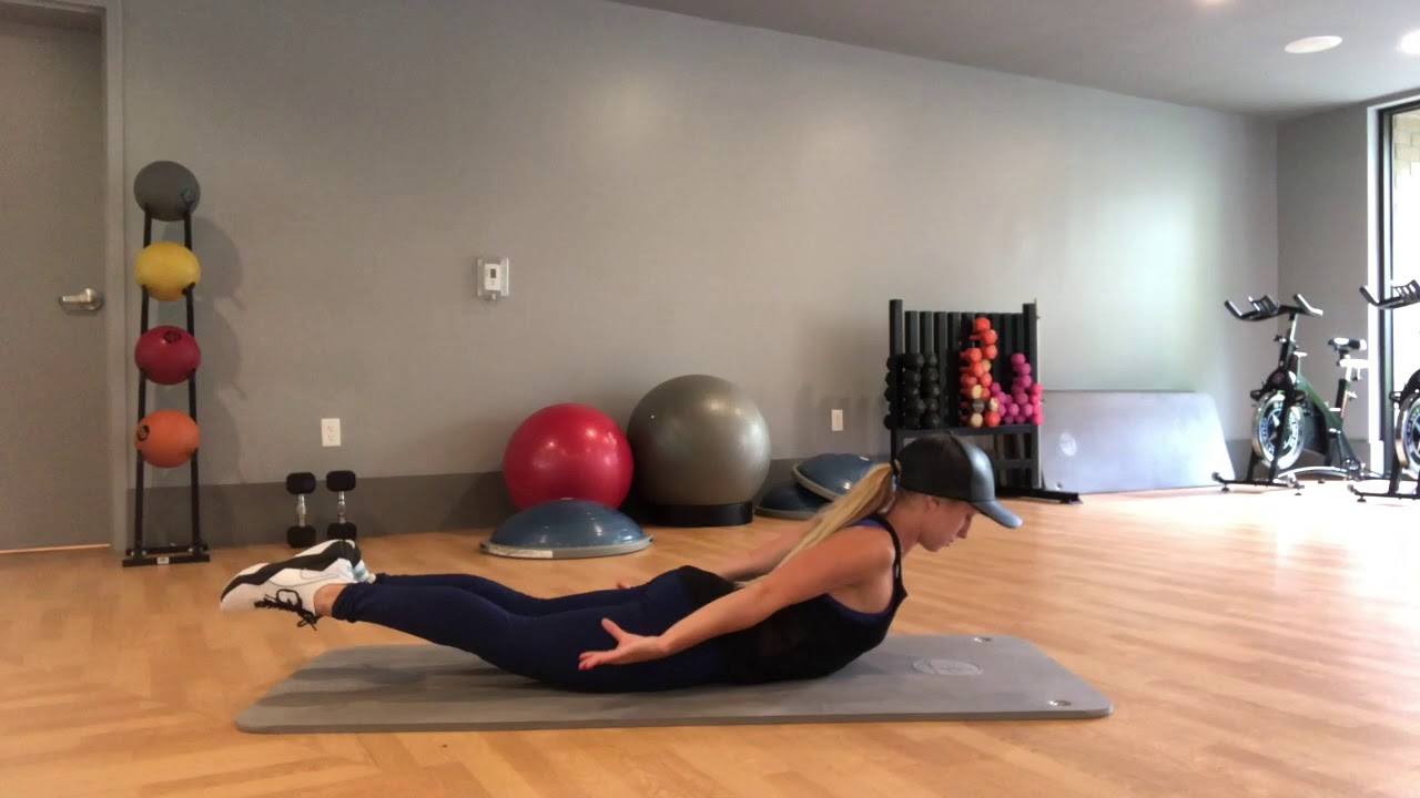 B Strong: Superman + Arm Sweep - YouTube