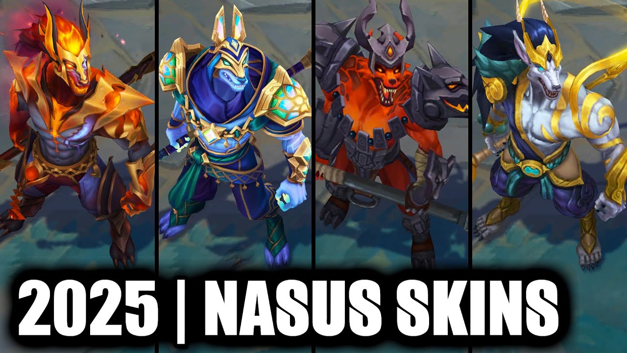 ALL NASUS SKINS SPOTLIGHT 2025 | League of Legends - YouTube