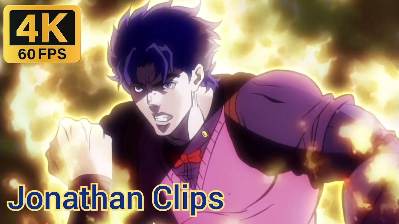 Jonathan Joestar Clips for Edits (4K 60FPS) / Jojo's Bizzare Adventure ...