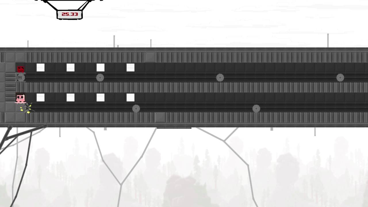 Super Meat Boy soundtrack Cotton Alley dark world - YouTube