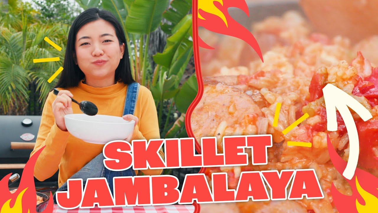 One-Pot Jambalaya Recipe W/ Iris! | Bussin Eats - YouTube