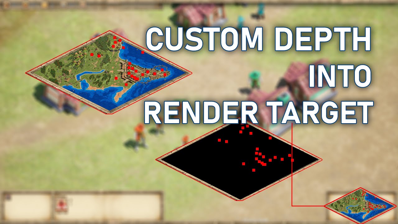 How to Capture Custom Depth Only into Render Target using Scene Capture ...