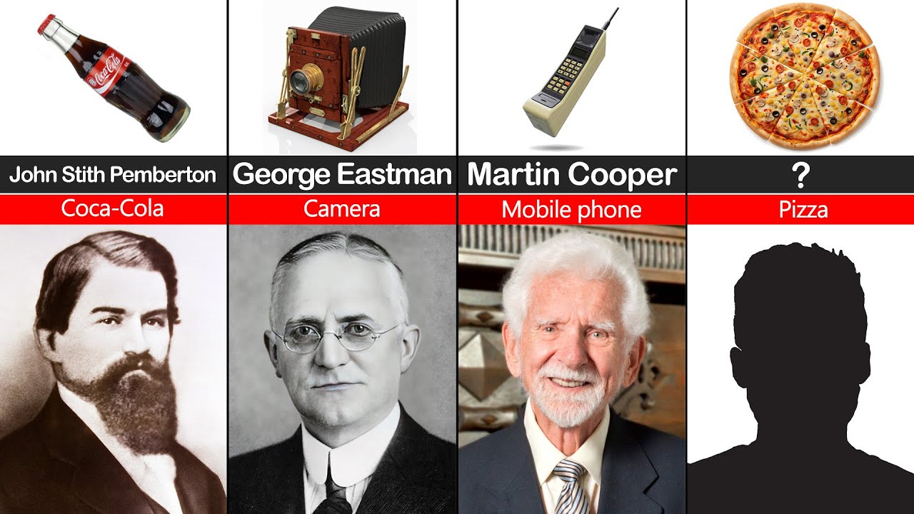 Famous Inventors Who Changed the World comparison - YouTube